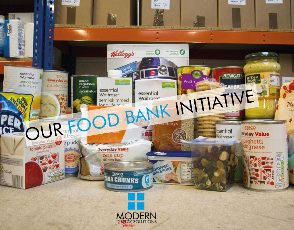 Food bank initiative for hamilton - Modern Display Solutions